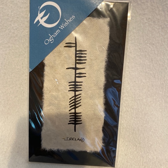 Ogham Wishes | Art | Irish Artwork Ireland Hand Made Ogham Wishes By ...